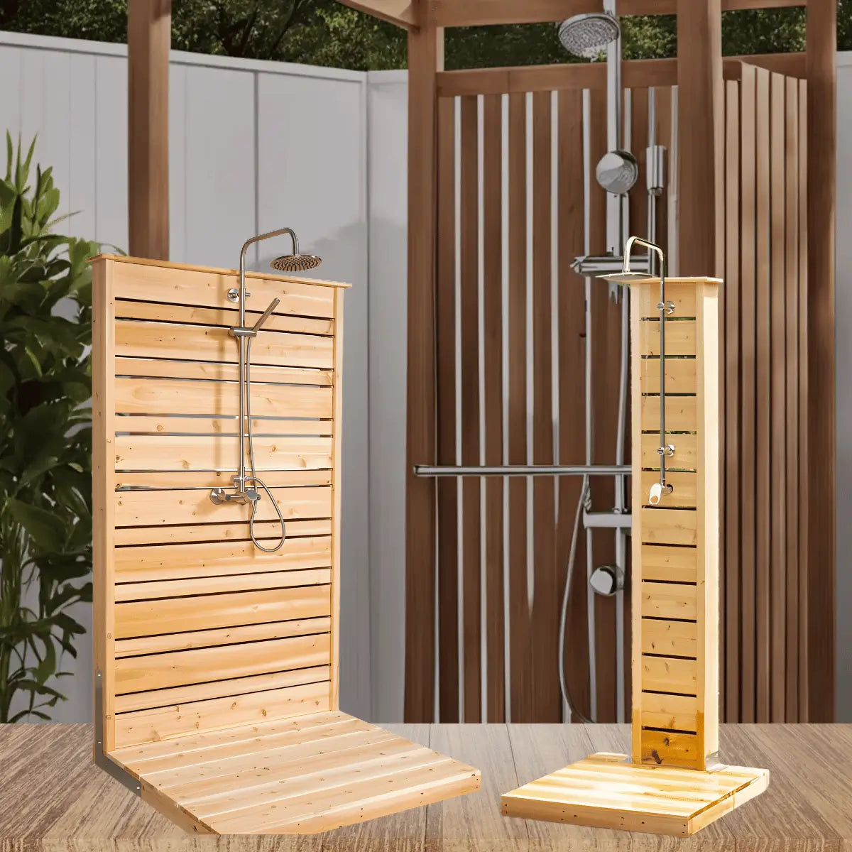 Outdoor Showers – Refresh After Sauna | Empire Saunas